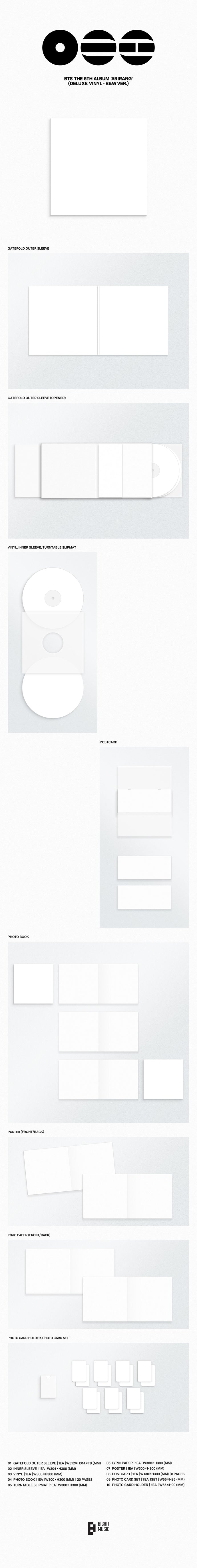 BTS 5TH ALBUM [ARIRANG] DELUXE VINYL VER. – FANDOMK